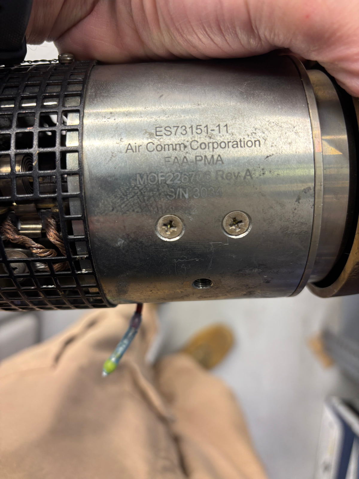 Air Comm Blower P/N ES73151-11 (MAKE OFFER) — DAW Aviation Marketplace